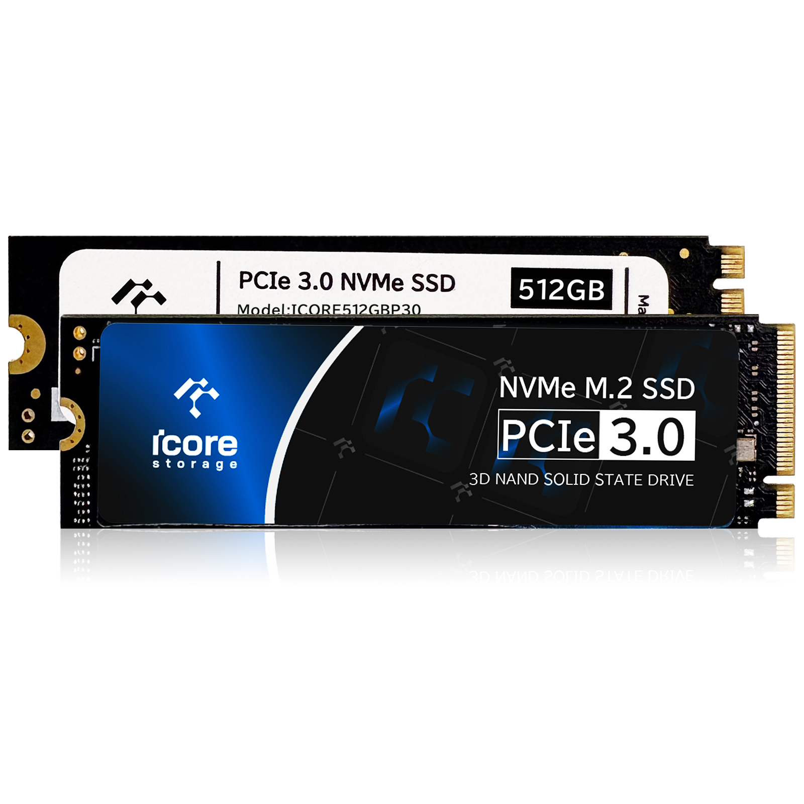 M.2 2280 NVMe PCIe Gen3 SSD 512GB｜icore storage